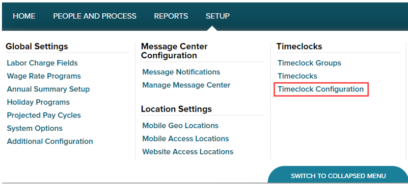 TLM Support - Timeclocks