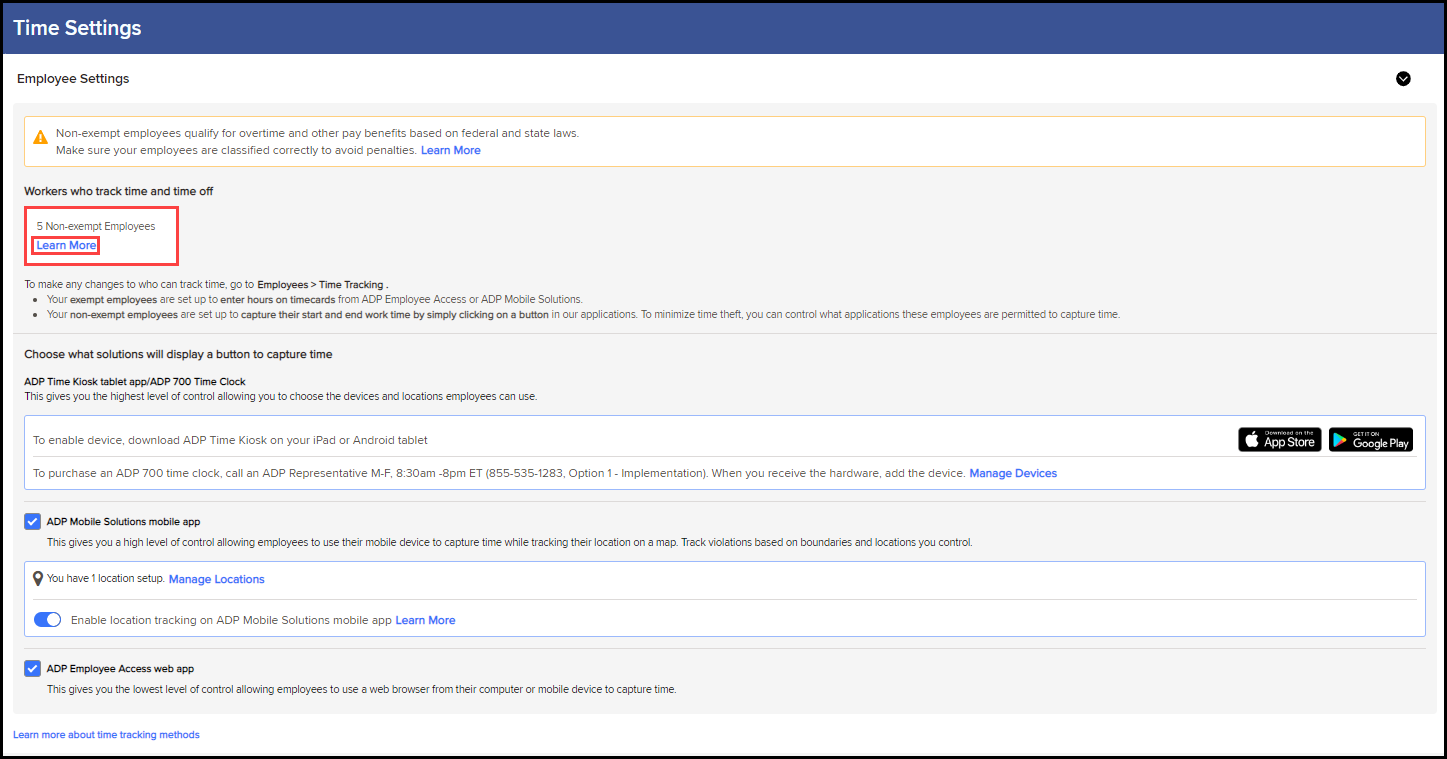 Timekeeping Support Guides