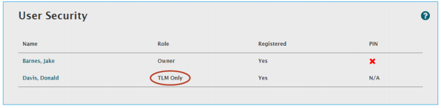 TLM Support - Administration