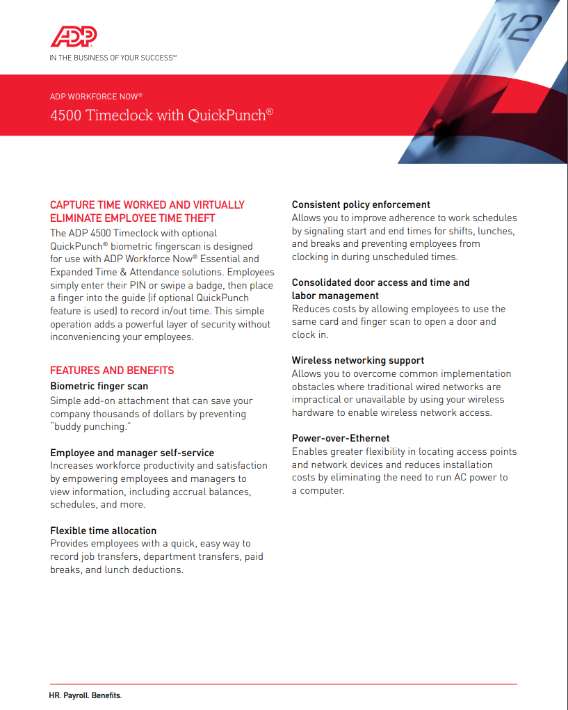 TLM Support - Timeclocks